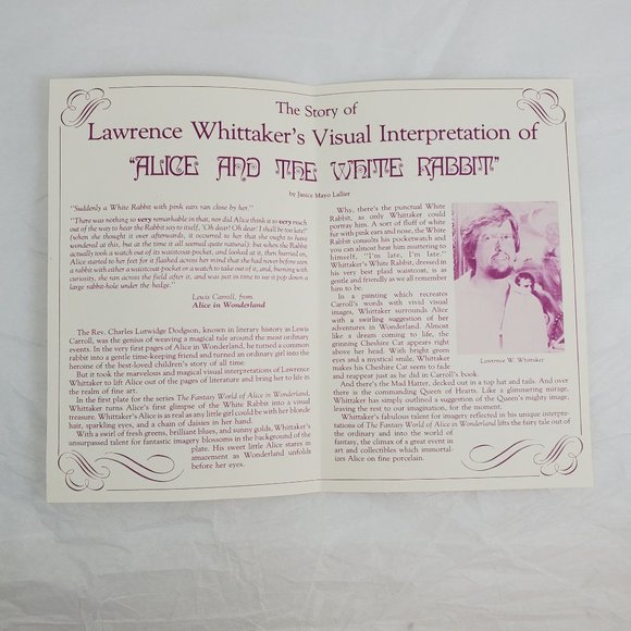 Royal Cornwall | Art | Alice In Wonderland Alice And The White Rabbit ...